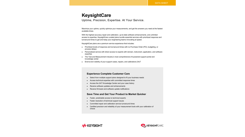 KeysightCare | Keysight